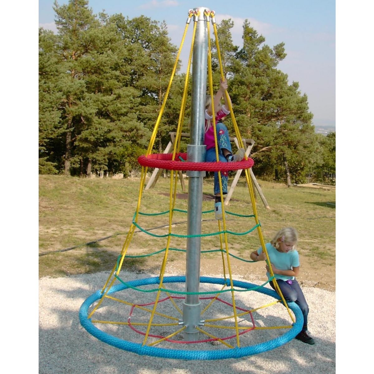 Kletternetz – Karussell M | Motorik Penz